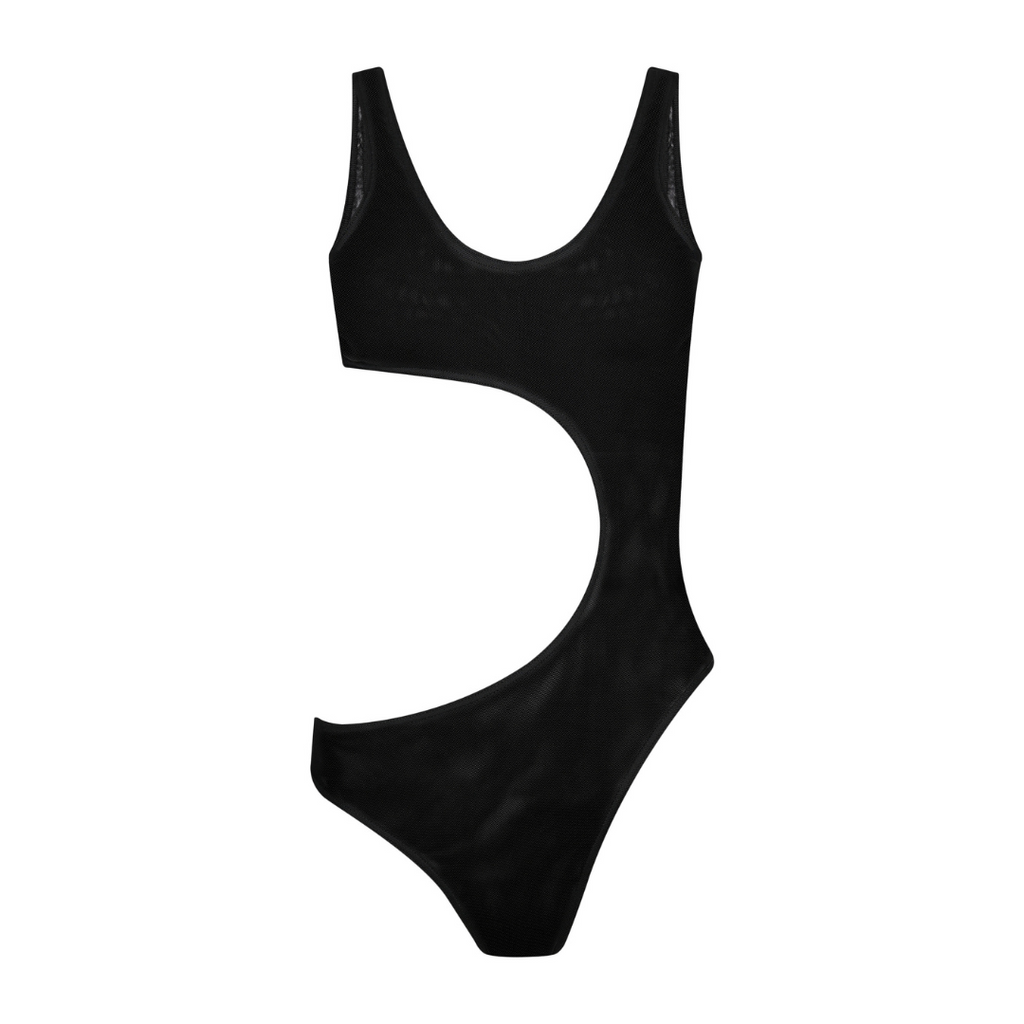 Tan-through Le Morne One Piece | Black – BetterTan